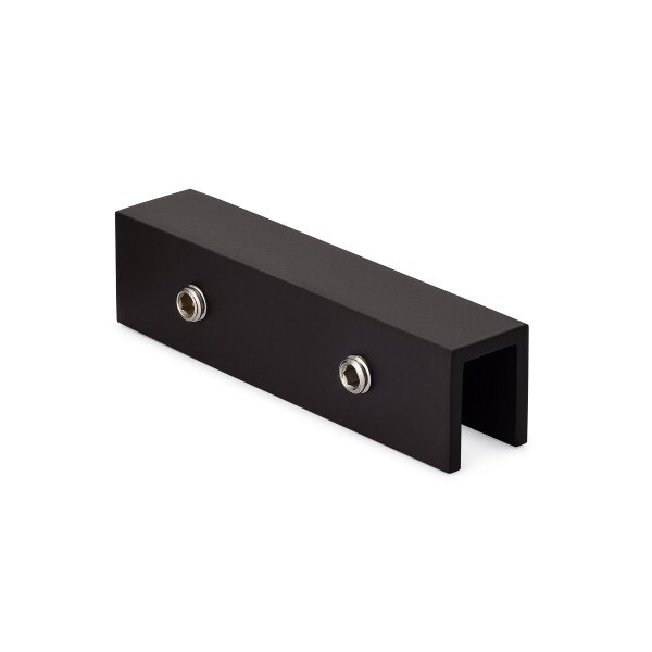180° "Sleeve Over" Glass-Glass Clamp - Oil Rubbed Bronze Medium ...