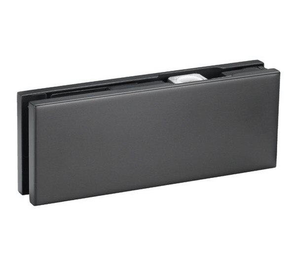 PT20 - Alva Top Door Patch - 5/16 to 1/2" Glass - Matte Black